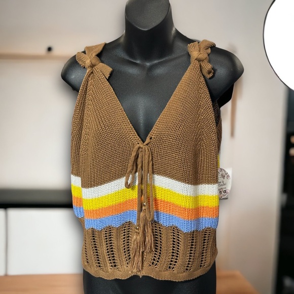 Jolie & Joy by FCT With Love | Tops | Jolie Joy Womens Top Crocheted ...